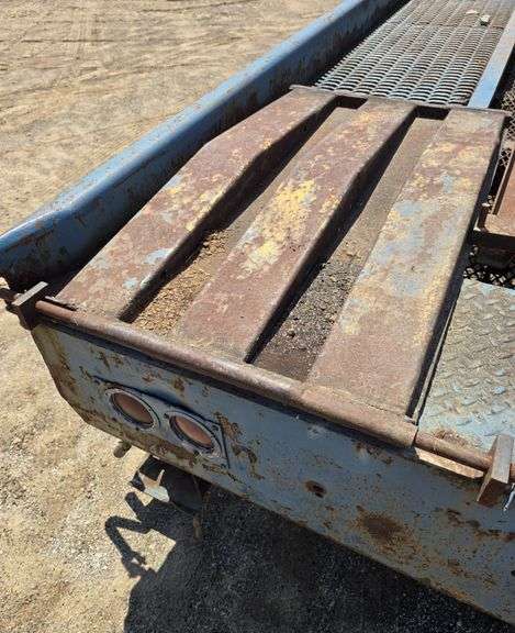 This item Selling ABSOLUTE! ~~~ Blue Loading Ramp, No Air to Trailer ...