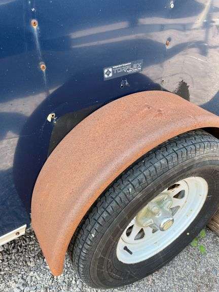 Haulmark trailer, 5' x 10', tires are two years old, includes a spare ...