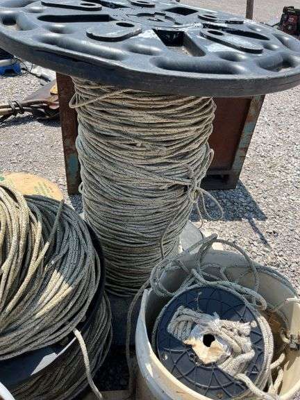 Rolls of electrobraid fencing, fittings, and post insulators - Albrecht ...