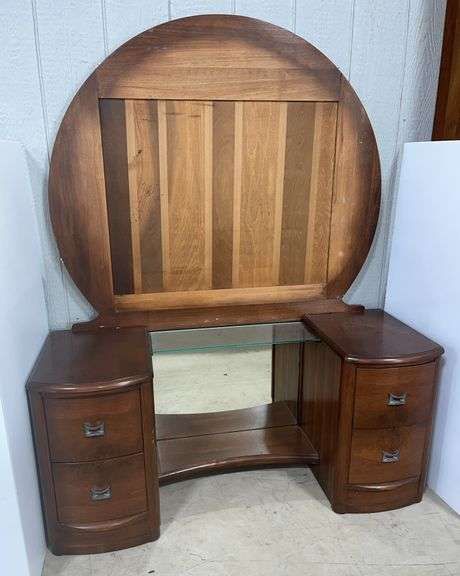 Antique vanity dresser, needs new mirror, 50"W x 19"D x 63"H, nice ...
