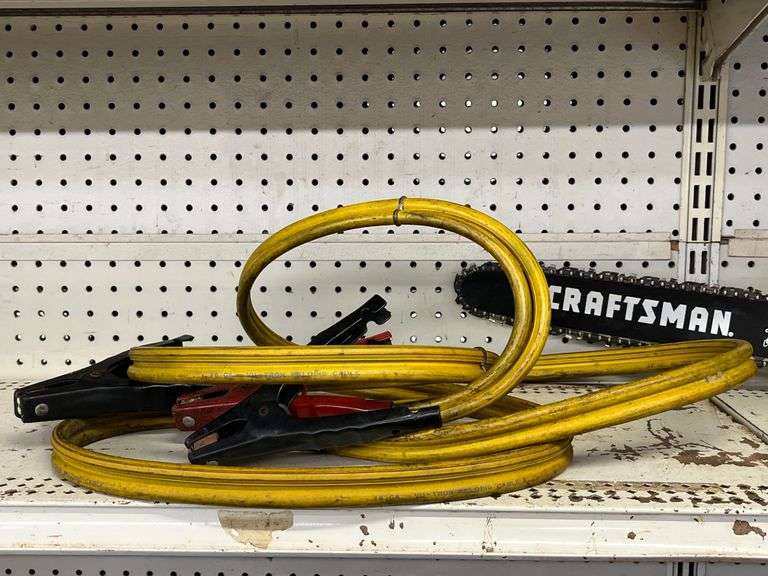 Jumper Cables, Craftsman 14" Electric Saw, and a Craftsman 1300 PSI ...