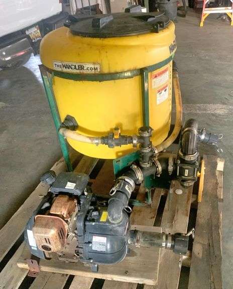 This item Selling ABSOLUTE! ~~~ Dow Handler II with Honda 160cc 2" Pump, Works Fine - Albrecht ...