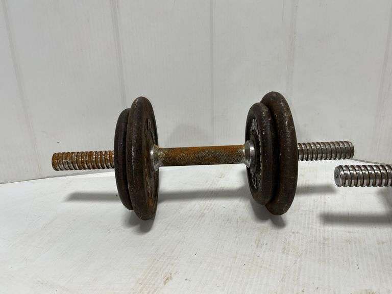 Bollinger weights, 21 lbs. each, good, have surface rust - Albrecht ...