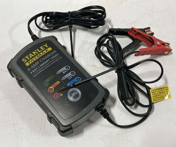 Stanley electric trickle charger, tested, 7"H, works as it should ...