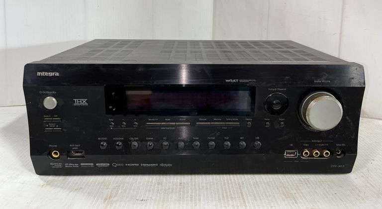 Integra receiver, 17"W - Albrecht Auction Service