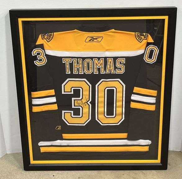 Tim Thomas signed Boston Bruins jersey, no CoA included, like new and ...