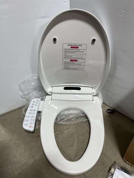 Intelligent toilet seat cover, box- 22"H - Albrecht Auction Service