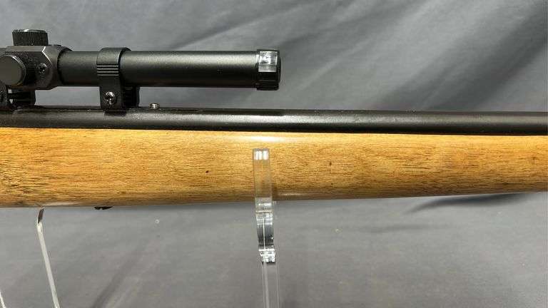 Stevens Model 121, .22 S/L/LR, Single-Shot Bolt Action, with Tasco 4x15 ...