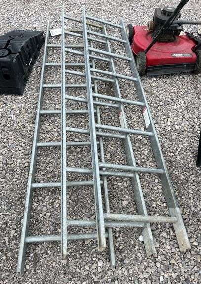 (3) Grain bin 8' ladders, never used - Albrecht Auction Service