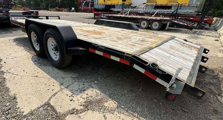 2016 Trailer Black Beavertail, Sure-Trac ST8120IT-B-140, 7' 0" x 20' 0", S/N: 5JW1U2026G1133723 ...