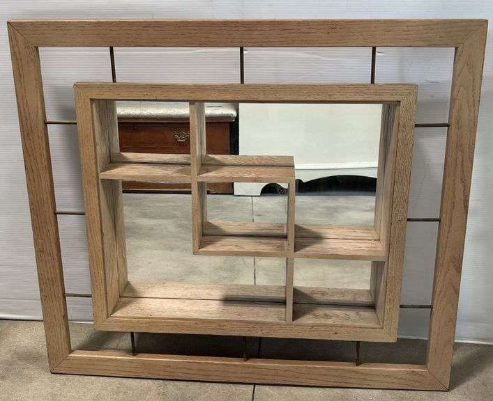 Decorative mirror, 33"W x 29"H - Albrecht Auction Service