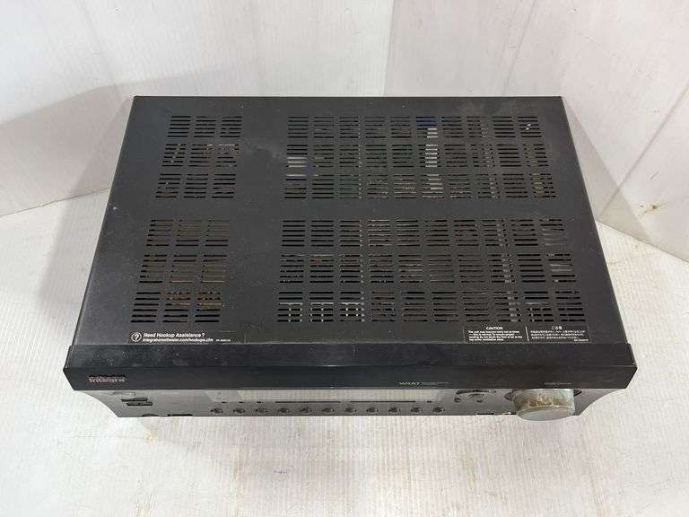 Integra receiver, 17"W - Albrecht Auction Service