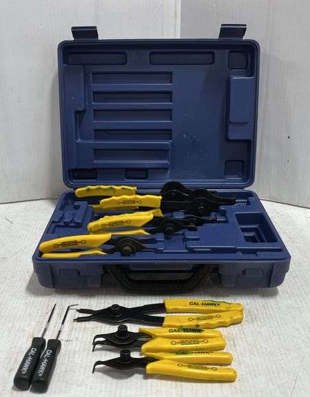 Cal-Hawk snap ring plier set, Internal/External rings - Albrecht ...