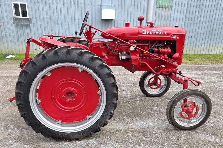 Farmall Super AV Tractor, New Tires, New Rims Front and Rear, Complete ...
