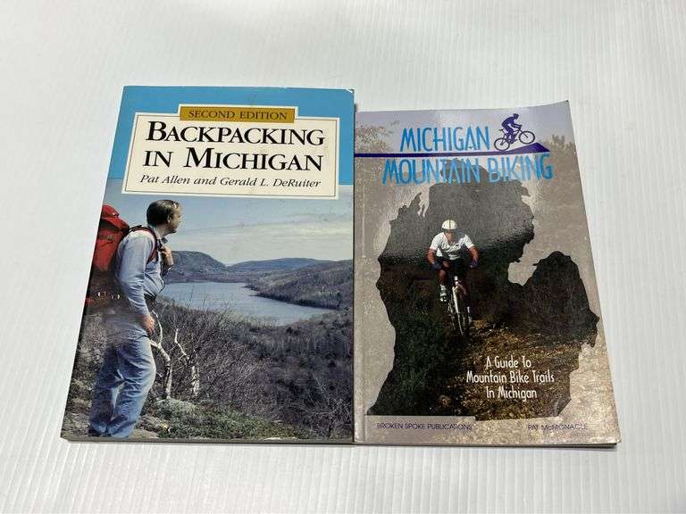 (5) Michigan Adventures, Camping, Sightseeing paperback books, includes ...