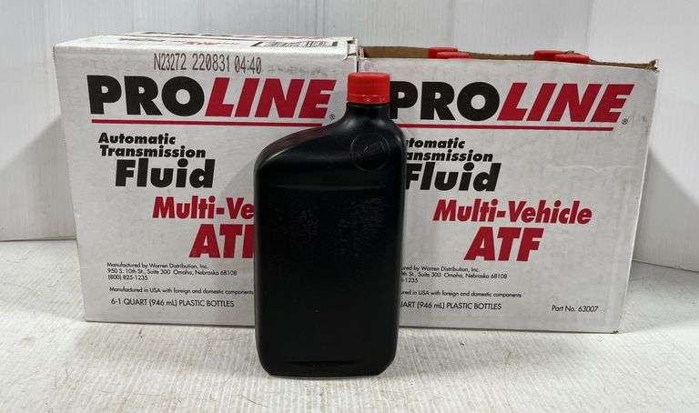 (12) Quarts of Pro Line multi-vehicle ATF automatic transmission fluid ...
