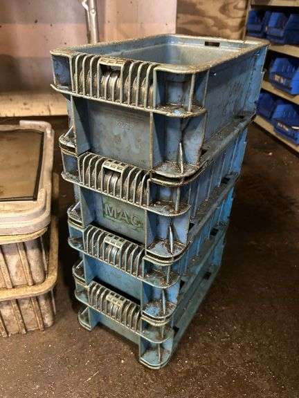 Large Quantity of Small Parts Totes, Most are 10" x 17" - Albrecht ...
