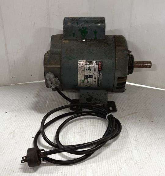 Ajax electric motor, 1 HP - Albrecht Auction Service