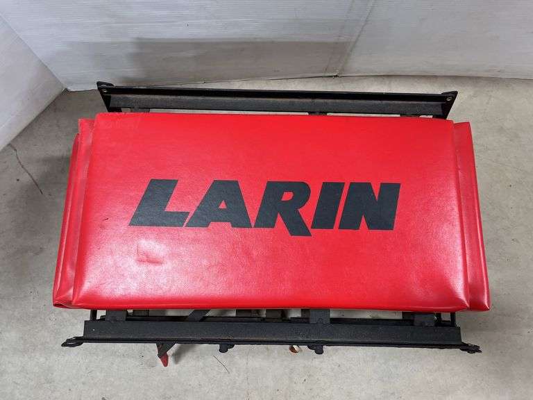 Larin creeper/seat combo, folded- 24"W - Albrecht Auction Service