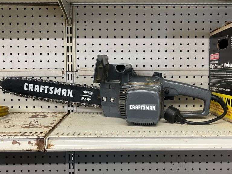 Jumper Cables, Craftsman 14" Electric Saw, and a Craftsman 1300 PSI ...