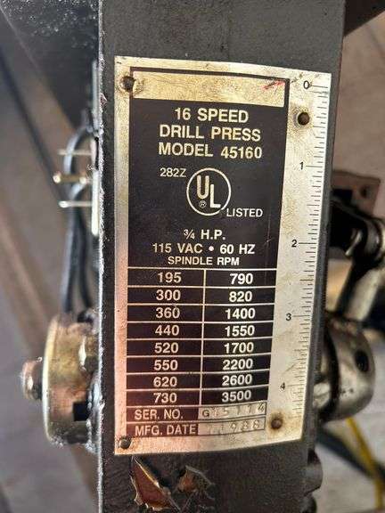 Small Part De-Burring/I.D. Chamfer Machine, Foot Pedal Cycle Start ...