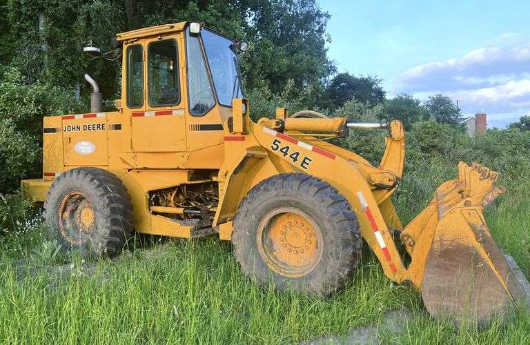 This item Selling ABSOLUTE! ~~~ 1989 John Deere 544E Payloader, S/N ...