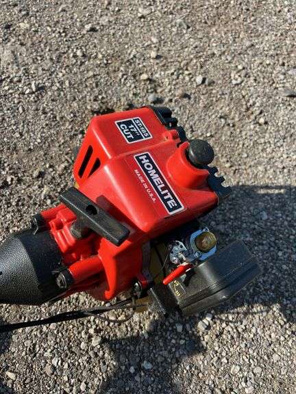 Homelite ST185 weed eater, 17" cut, made in USA, original owner, runs ...