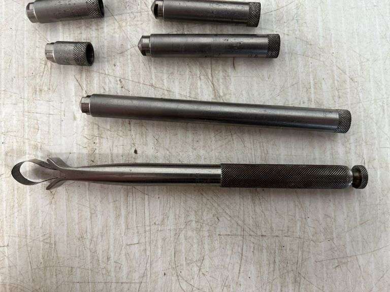 Lufkin machinist inside micrometers, No. 80, goes to 6", complete in ...