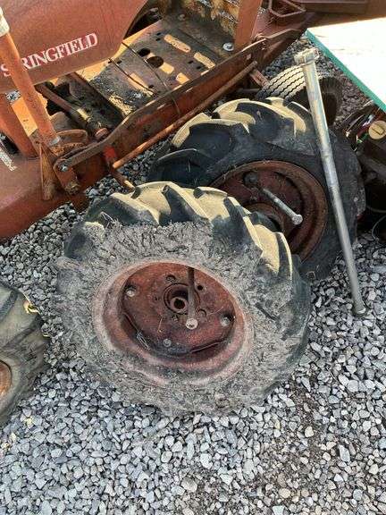 1961 Springfield garden tractor with 18 HP Kohler Command motor, ran ...