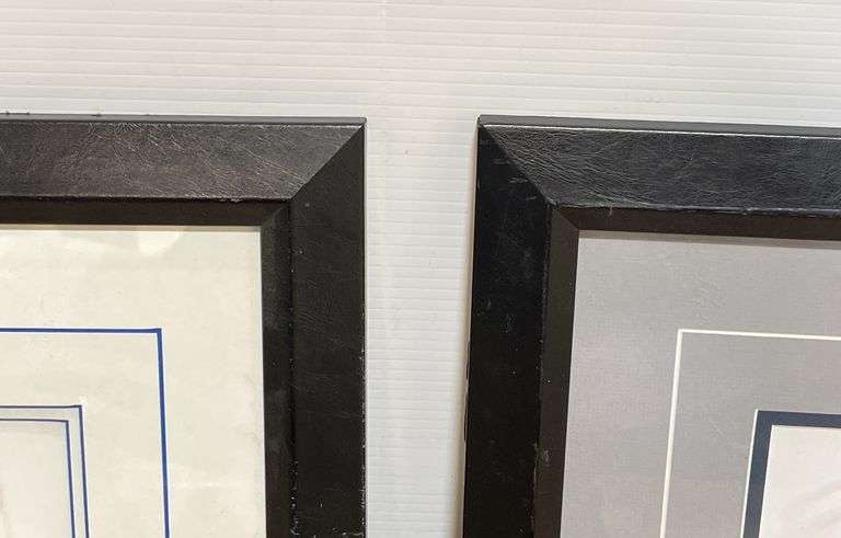 Dale Earnhardt and Jeff Gordon photo frames, 16 1/2" x 18 1/2" each ...