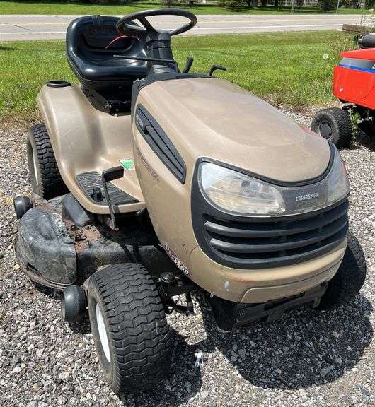 Craftsman DLS 3500 riding mower, Intek Plus 20 HP engine, runs, drives ...
