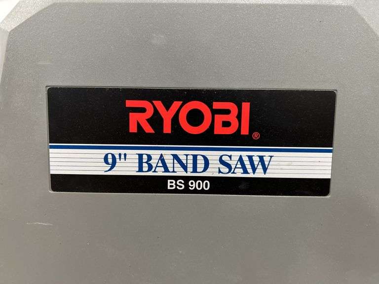 RYOBI 9" band saw, Model No. BS900, Serial No. 111834 0110, tilt table ...