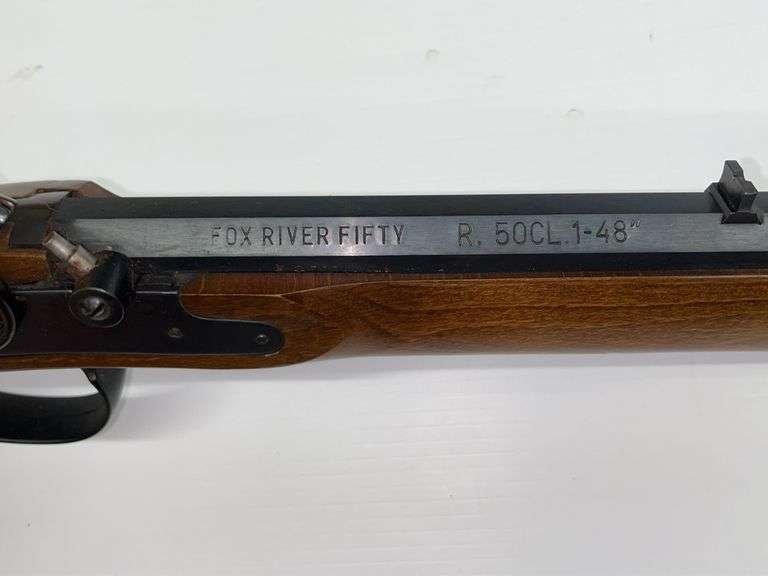 Traditions Fox River Fifty, .50 Cal. Muzzleloader, Octagon Barrel and ...