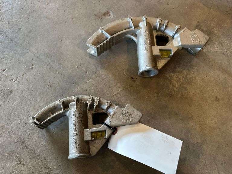 (2)-Conduit Benders (1/2" and 3/4") - Albrecht Auction Service
