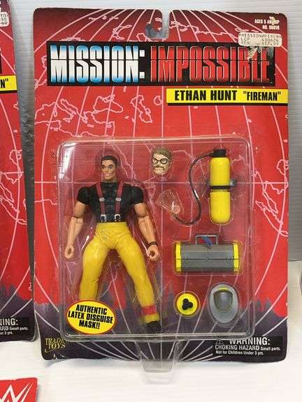 (12) Toy figures, includes: 8- Funko Pops, 1- Wrestling, 2- Mission ...