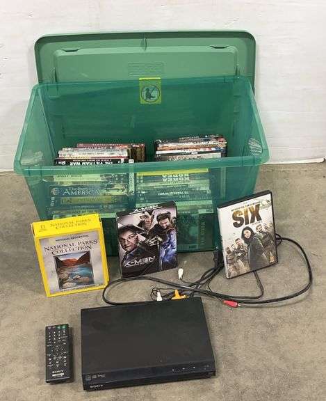 History and action DVDs, DVD players, some DVD containers have multiple ...