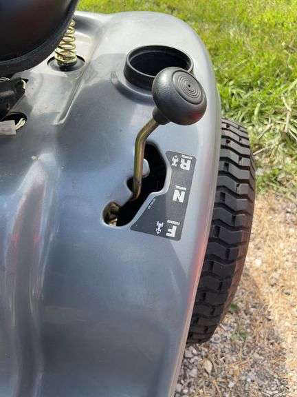 Craftsman LT1500 lawn mower, 17.5 HP engine, starts and runs well ...