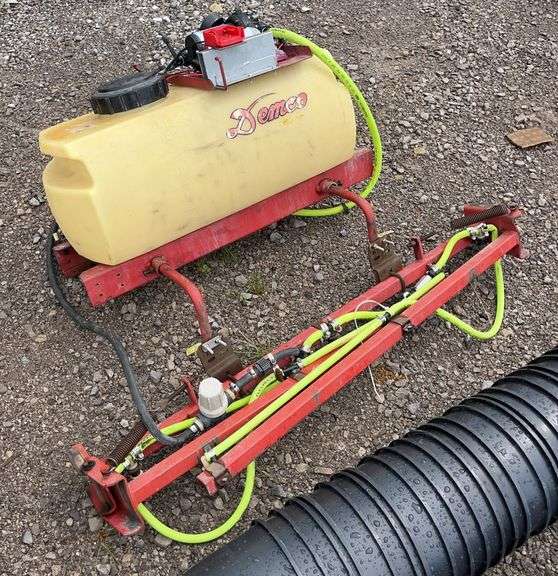 15-Gallon Fimco sprayer with 12' boom, Teejet tips on boom, runs off of ...