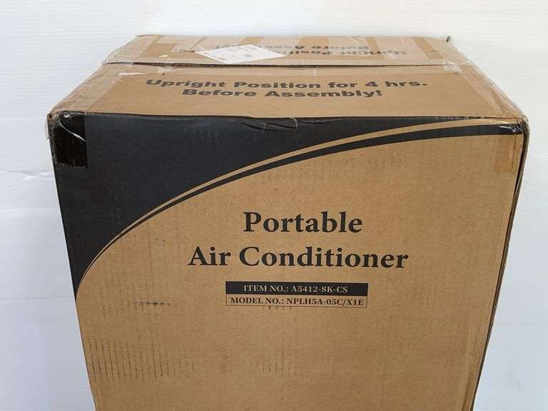 Cowsar 8000 BTU portable roll-around AC unit, quiet 54 DB, cools up to ...