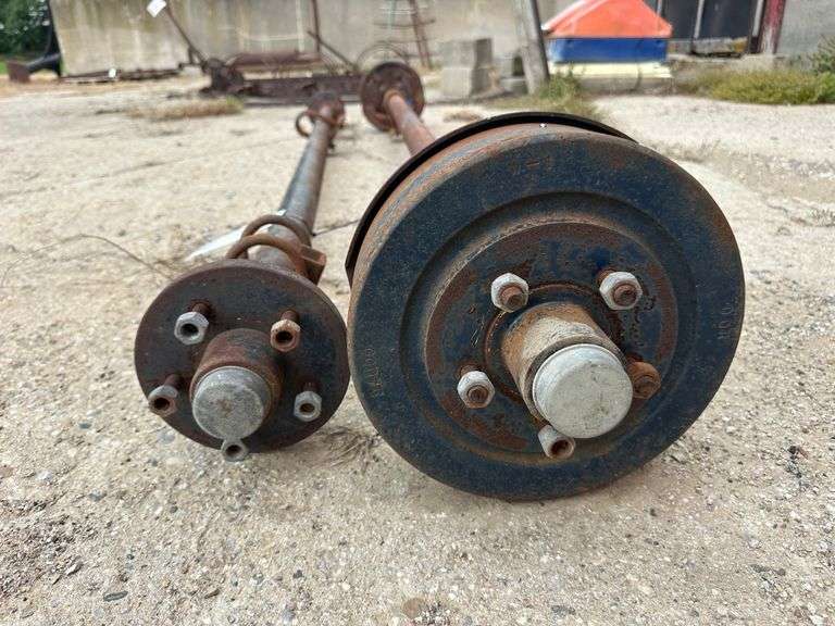 Mobile Home Axles, 88" Between Hubs - Albrecht Auction Service