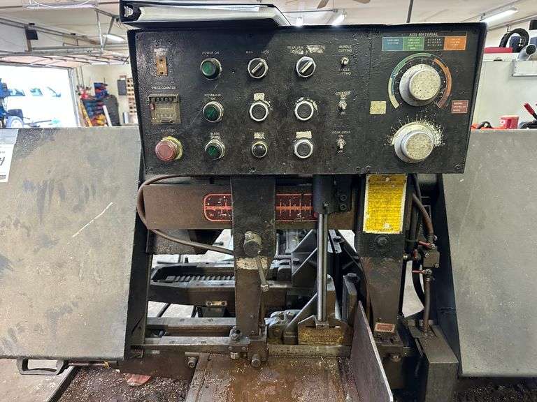 Marvel Spartan Model PA13 Automatic Cutoff Saw, Coolant, Chip Conveyor ...