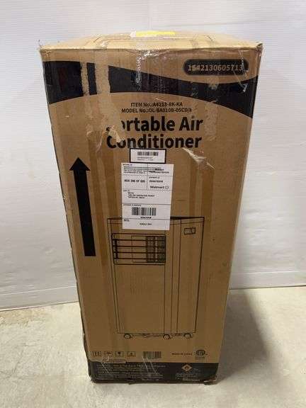 Havato 8,000 BTU portable roll-around AC unit, cools up to 350 sq. ft ...