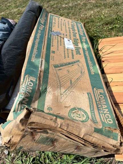 Roofing materials - Albrecht Auction Service