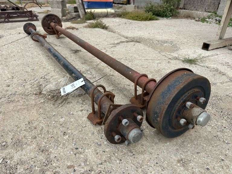 Mobile Home Axles, 88" Between Hubs - Albrecht Auction Service