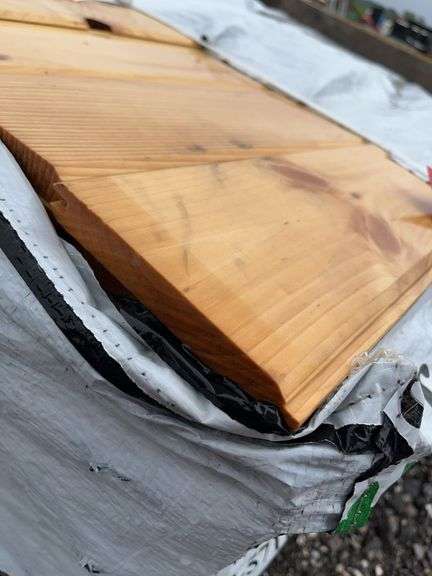 Tongue and groove knotty pine, 1x6, 1,316 linear feet, Attention: We ...