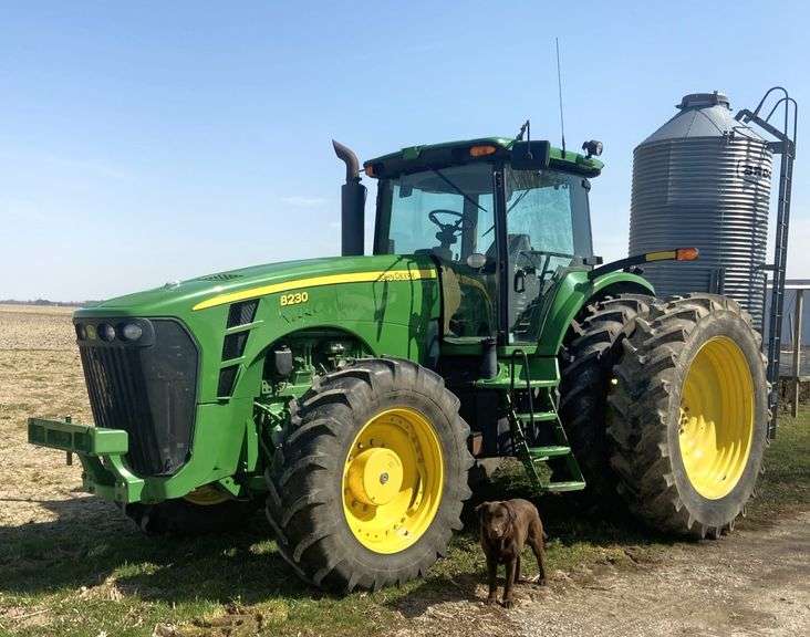 2006 John Deere 8230 Tractor, (6673.6 Hours), New Upholstery Inside ...