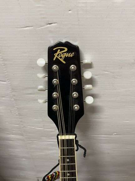 Rogue electric mandolin with hard case and extra strings, 29"L ...