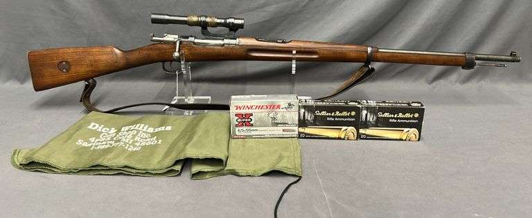 Very Rare Swedish Sniper Rifle M-41 Mfg. Carl Gustafs, 6.5x55 Cal ...