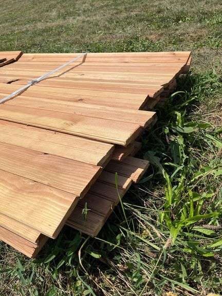 1,300 linear feet of tongue and groove pine, 4"W x 1"Thick, Attention ...