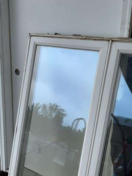 Window, 48" x 52", used, as is - Albrecht Auction Service